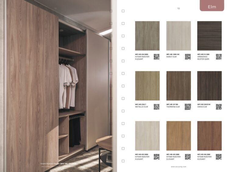 Melamine An Cường là gì? Catalogue 350 mã màu gỗ Melamine ván MDF An Cường